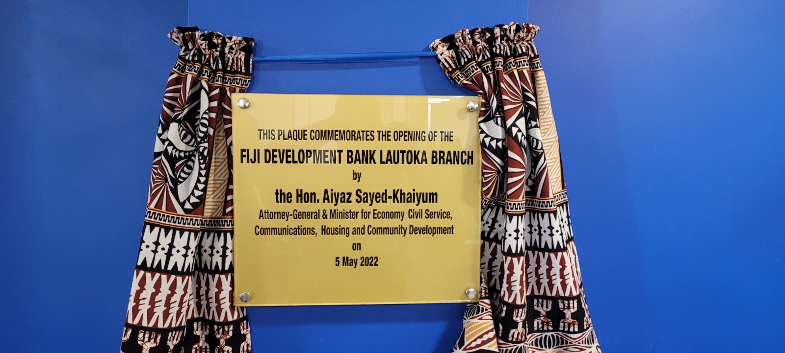 Fiji Development Bank opens a new Branch in Lautoka – Fiji Development Bank