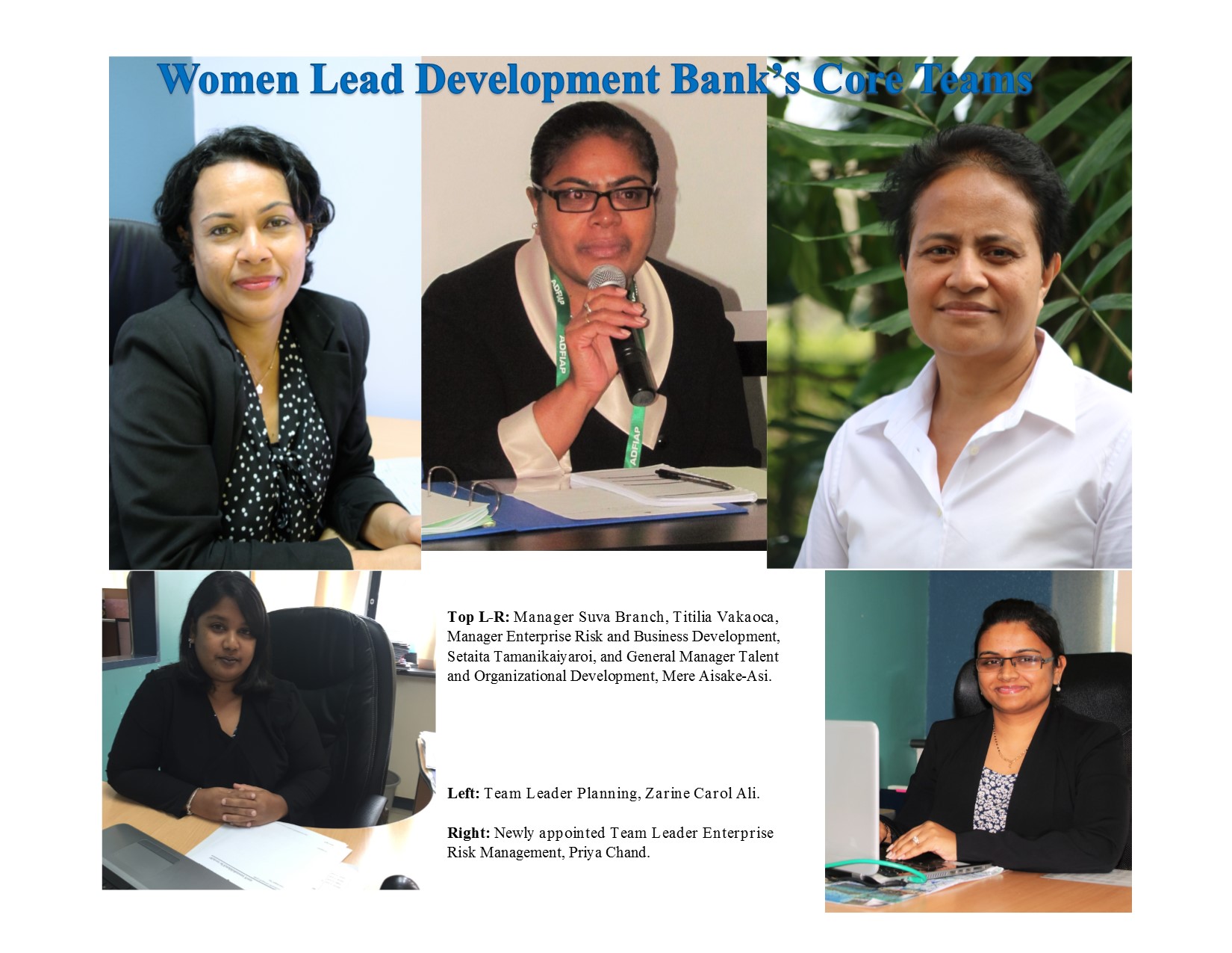 Development Bank Appoints First Woman General Manager – Fiji ...
