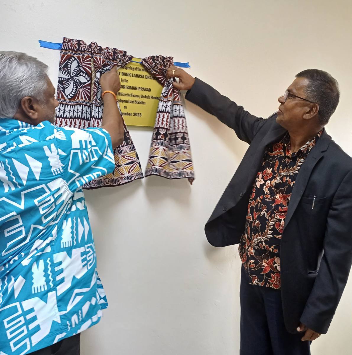 Newly Renovated Fiji Development Bank Labasa Branch signals a new era ...